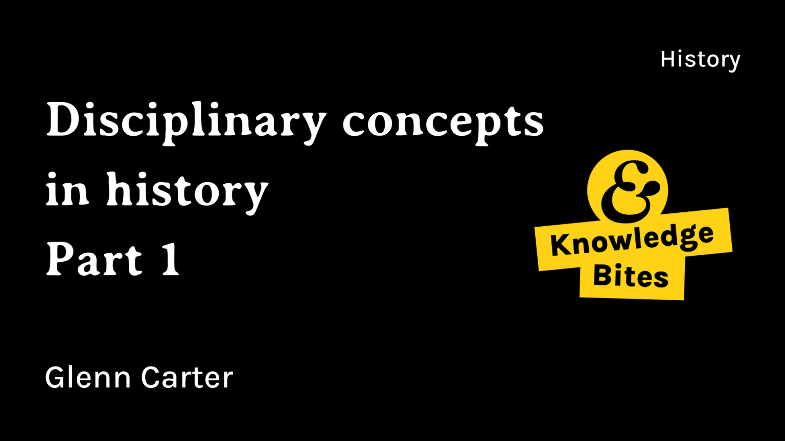 Knowledge Bites - The Teachers' Collection