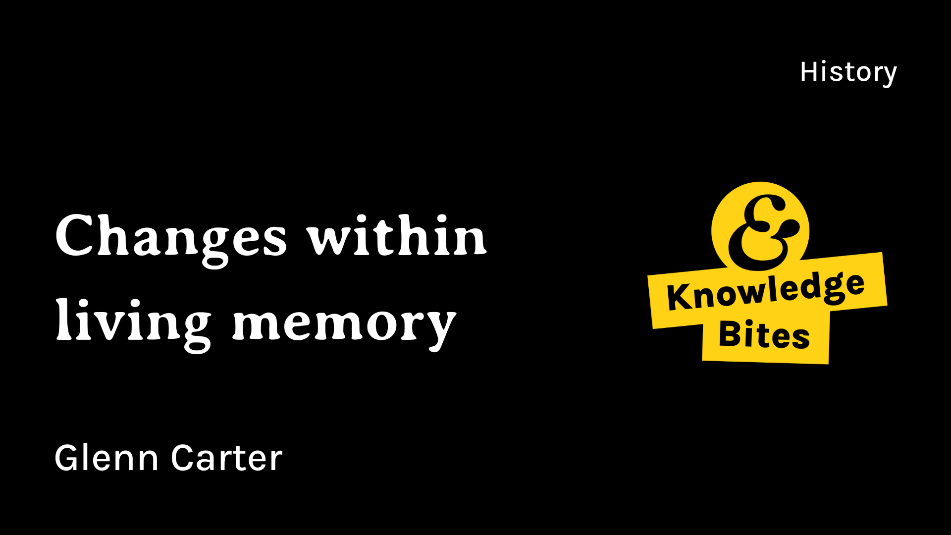 Knowledge Bites - The Teachers' Collection