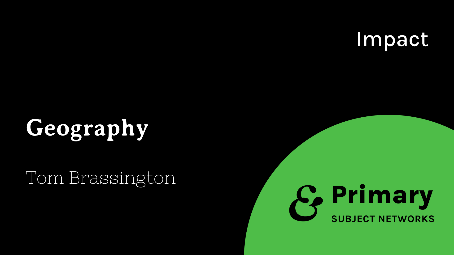 Geography - The Teachers' Collection
